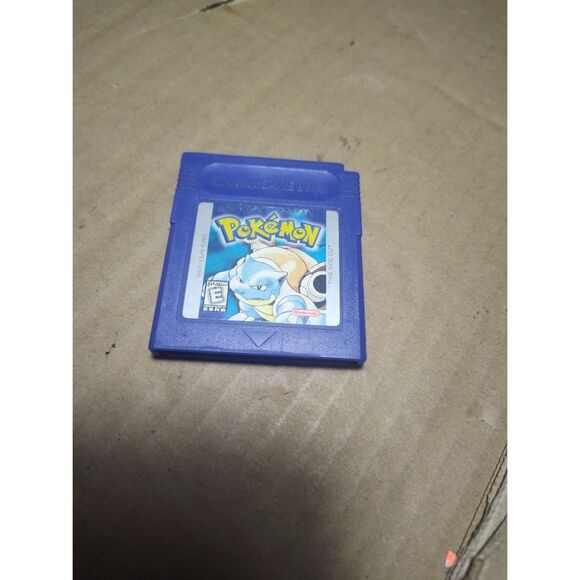 Video Games & Consoles | Nintendo Gameboy Game Pokemon Blue Game Saves ...